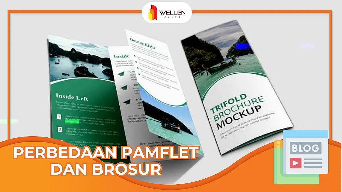 5 Perbedaan Pamflet dan Brosur, Jangan Salah Pilih! | Wellen Print