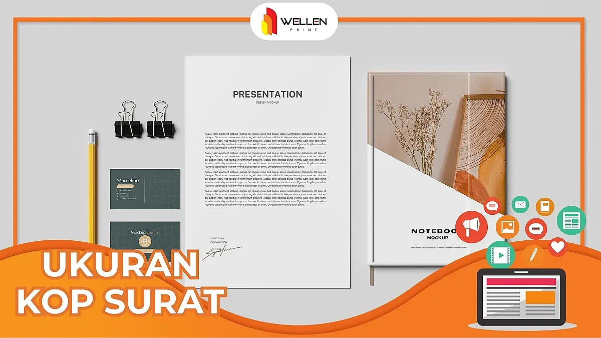 Membangun Citra Profesional Lewat Ukuran Kop Surat yang Pas | Wellen Print
