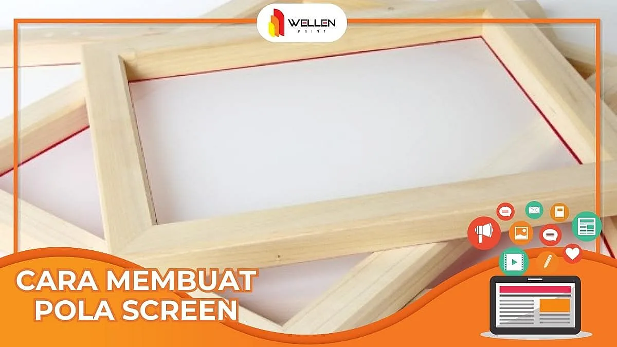 Cara Membuat Pola Screen Sablon dengan Afdruk | Wellen Print
