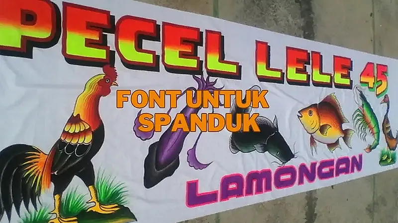 Kenali 8 Jenis Font Untuk Spanduk, Bikin Spandukmu Makin Sedap ...