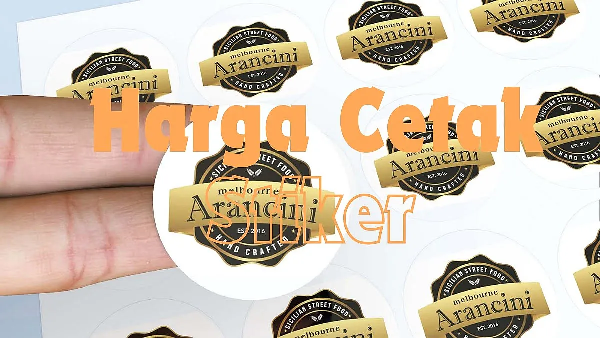 Harga Cetak Stiker Terbaru 2024 Wellen Print | Wellen Print