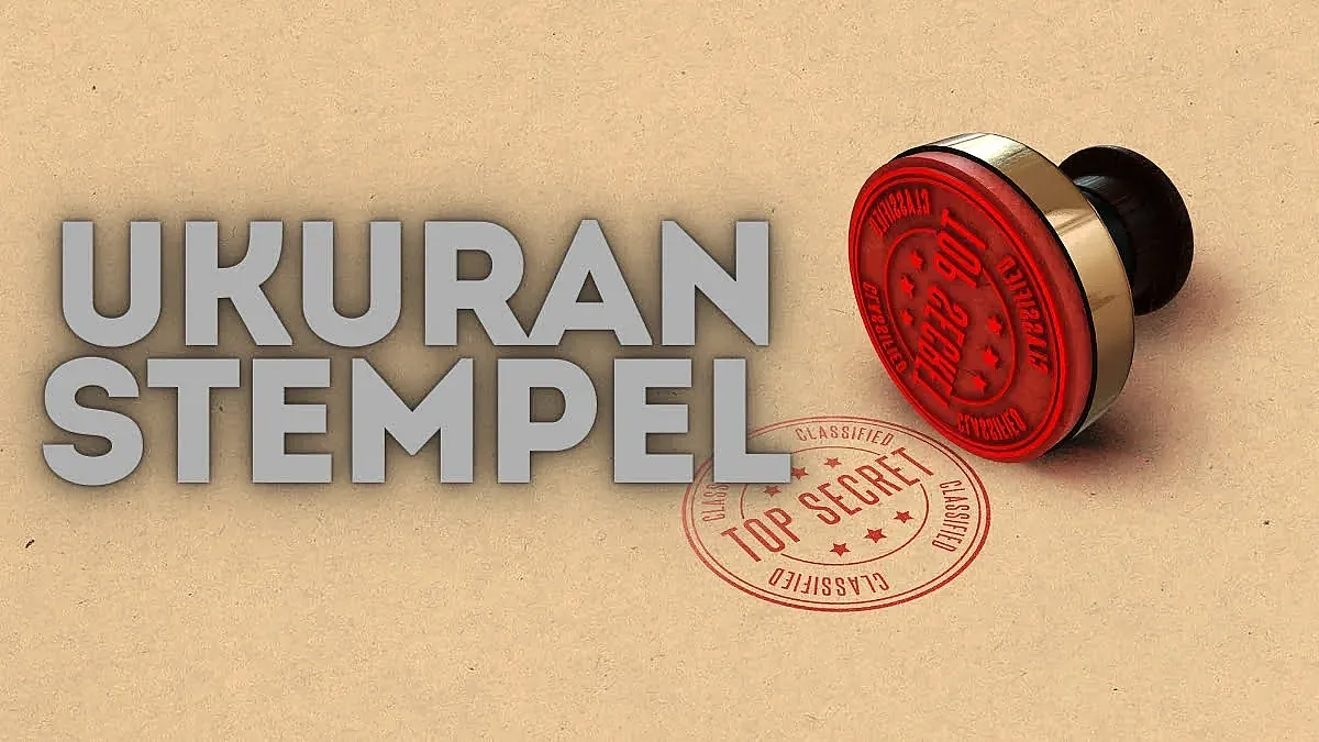 5 Ukuran Stempel Lengkap Disini, Stempel Trodat Juga Ada LOH! | Wellen ...