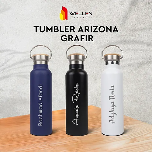 Cetak Tumbler Arizona Grafir | Wellen Print